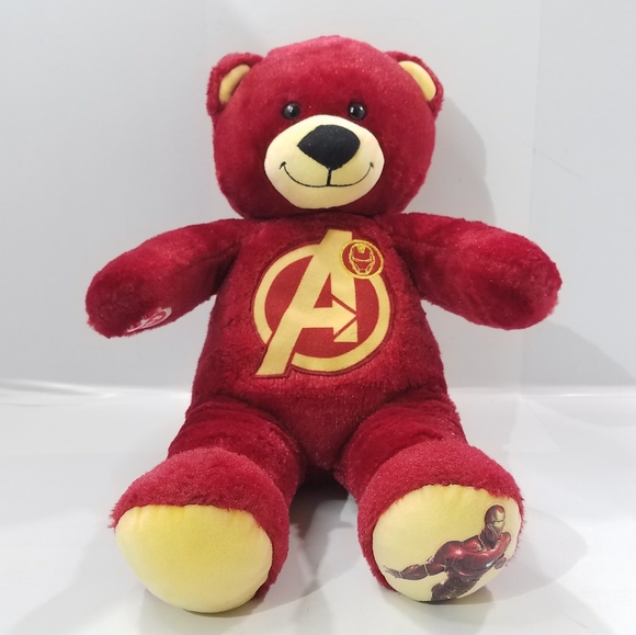 Build-A-Bear | Toys | Buildabear Avengers Endgame Iron Man Bear 6 Red ...